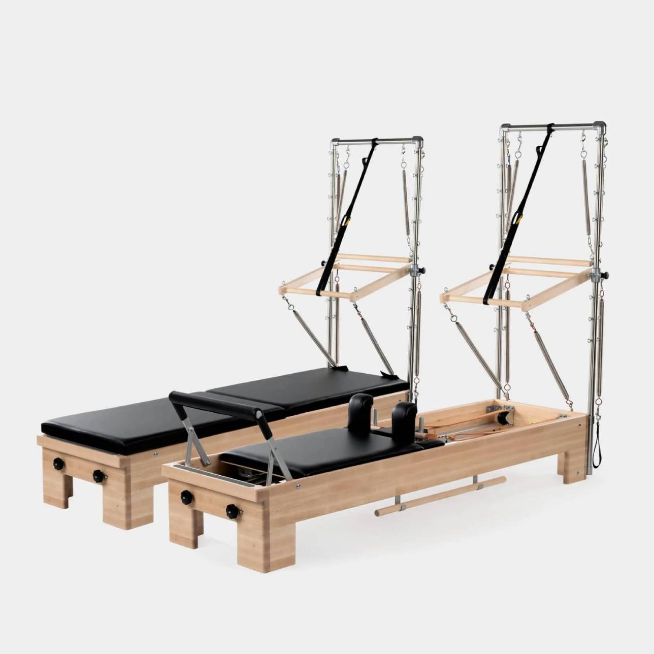 Ontdek de CenterLine Reformer met Tower & Mat systeem - Yoga-PilatesShop.nl