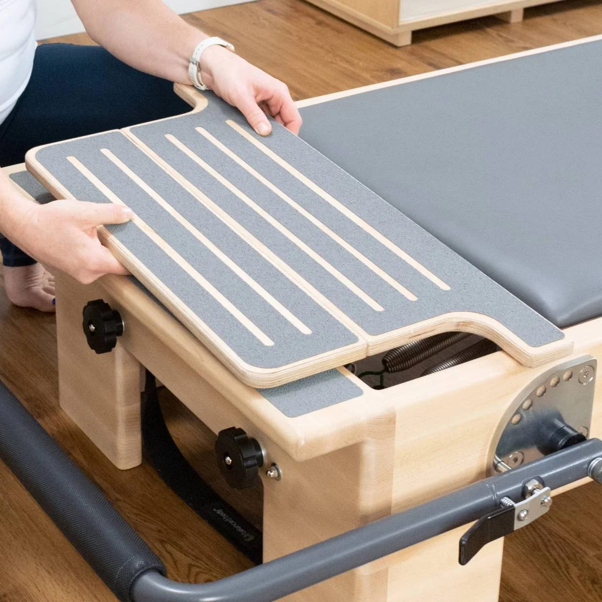 De Platform Extender voor de Studio Reformer van Balanced Body